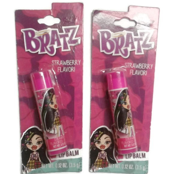 Lotta Luv LLC | Makeup | Bratz Strawberry Lip Balm 2 Sticks | Poshmark